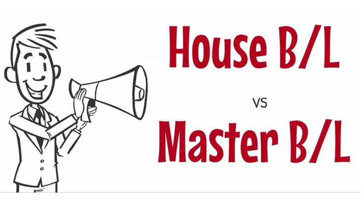 Phân biệt House bill và Master bill?