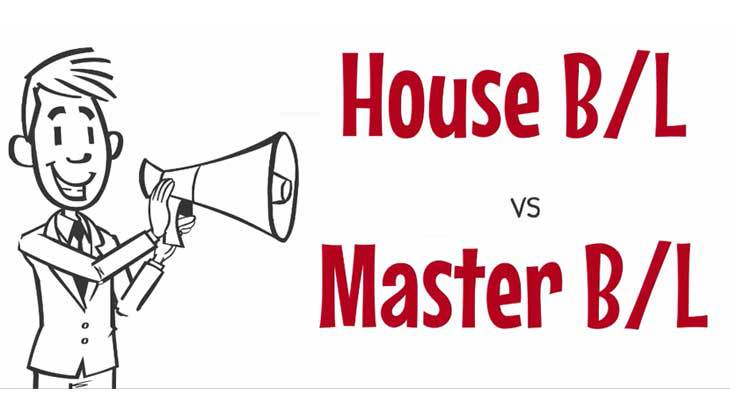 Phân biệt House bill và Master bill?
