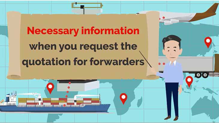 What is "the quotation for forwarders" in Logistics?